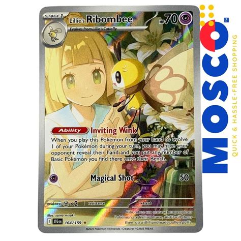 Lillies Ribombee 189159 Journey Together Pokemon Tcg Mosco