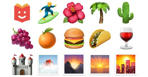 🌴🌊🌞 California Emojis — Copy And Paste