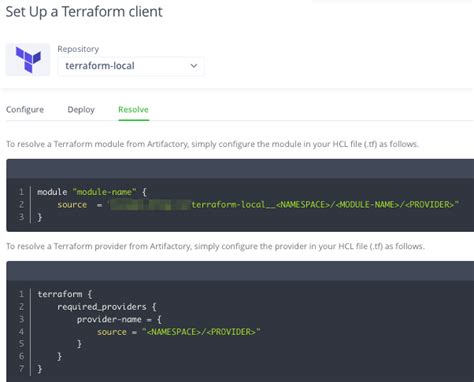 Using Artifactory As Terraform Registry For Custom Provider Stack Overflow
