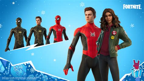 Mcu Spider Man And Mj Come To Fortnite Today Shacknews