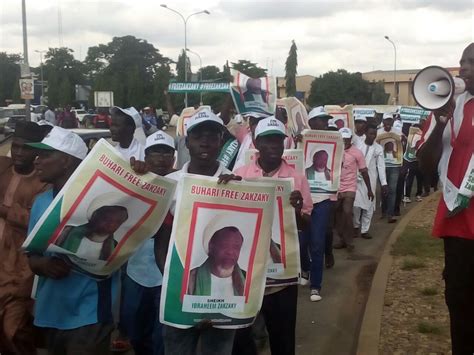 Students Stage Free Zakzaky Protests In Abuja Islamic Movement In