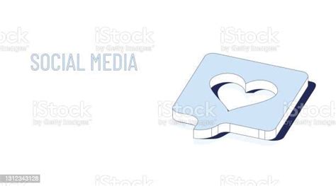 소셜 미디어 음성 거품의 하트 모양 아이콘입니다 등분 성 벡터 그림입니다 소셜 미디어 네트워크 개념 배경 러브 사인 낮에 대한 스톡 벡터 아트 및 기타 이미지 Istock