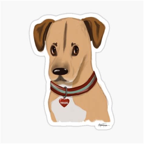 Maggie Sticker For Sale By Tomberina Redbubble