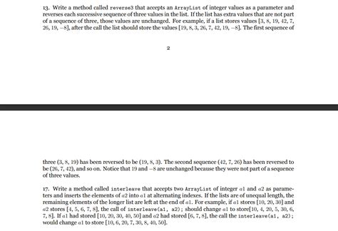Solved 13 Write A Method Called Reverse That Accepts An
