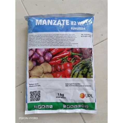 Jual MANZATE 82 WP 1 KG MANCOZEB Fungisida Layu Kuning Busuk Shopee Indonesia