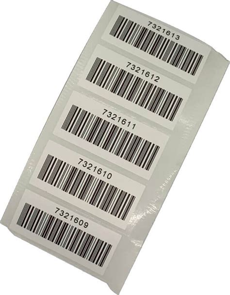 0 50 Short Kronos Barcode Stickers Intouch 9100 And 4500