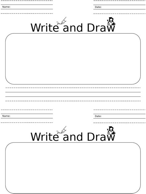 Write And Draw Landscape Pdf