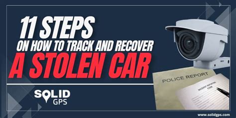 How To Find A Stolen Car