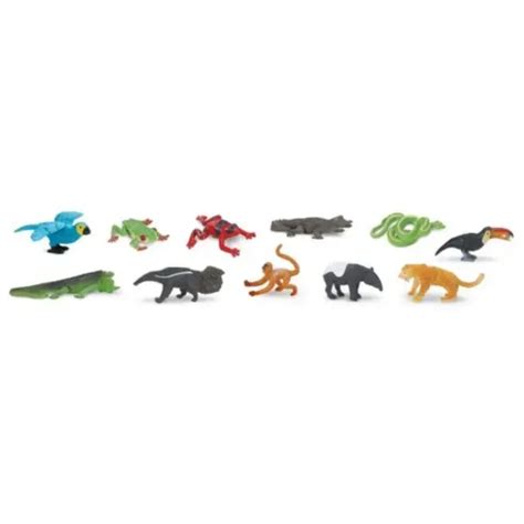 Figurines Forêt Tropicale Tube Safari Ltd