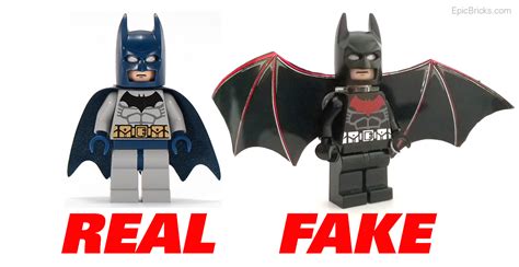 Epic Bricks FAKE LEGO Batman Minifigures Identified LEGO Fans Beware