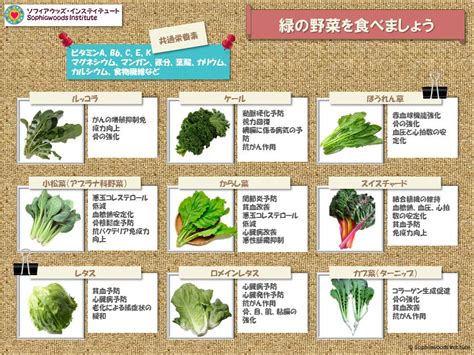 緑の野菜 ソフィアウッズ・インスティテュートの公式ブログ「図書室」