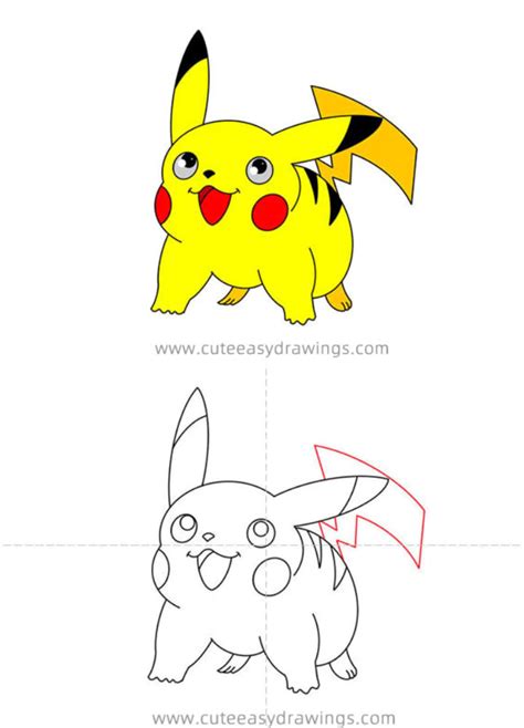 25 Easy Pikachu Drawing Ideas How To Draw Pikachu