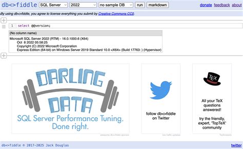 Best Sql Fiddle Alternatives A Comprehensive Comparison Sql Playground Learn Practice