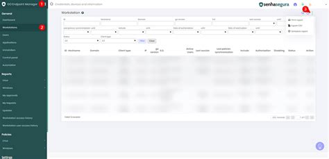How To Access The Go Workstations Report Go Endpoint Manager