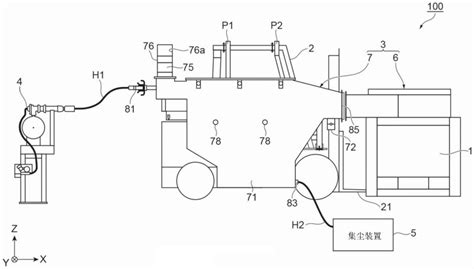 移动式集尘装置的制作方法