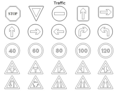 cad drawings details of traffic signal cadbull