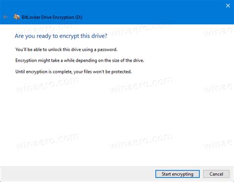 Turn On Bitlocker For Removable Data Drives In Windows 10