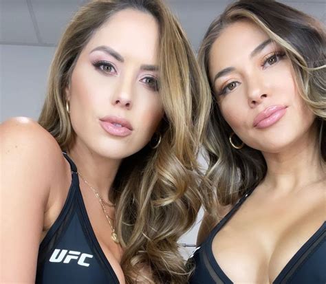 Brittney Palmer And Arianny Celeste Reunited At Ufc 256