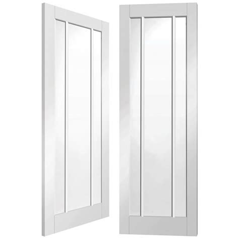 Xl Joinery Internal White Primed Worcester Glazed Door Leader Doors