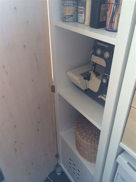 How To Add Doors To Kallax Craft Cabinet Ikea Hackers