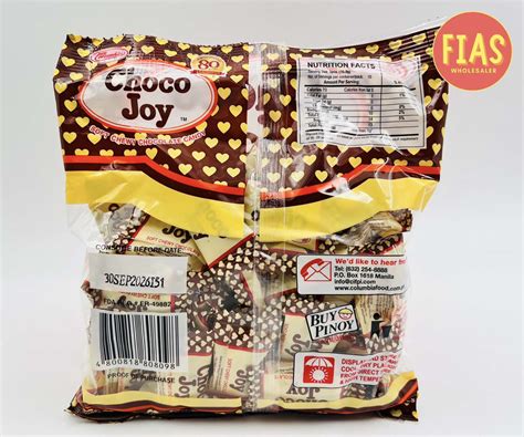 Wholesale 50 Pcs Choco Joy Soft Chewy Chocolate Candy Shopee