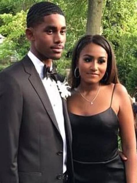 Sasha Obama Stuns In Black Dress For Prom Photo