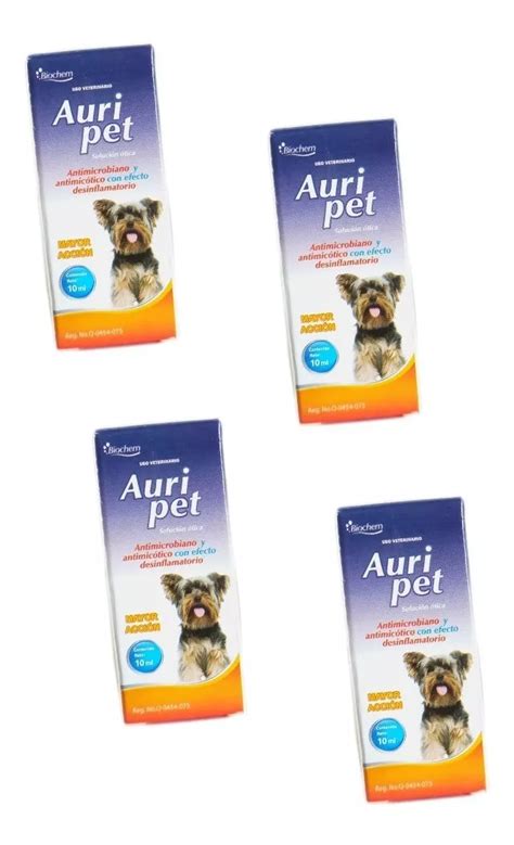 Gotas Infeccion de Oidos Otica Perros Gatos Necain Ml Mebuscar México