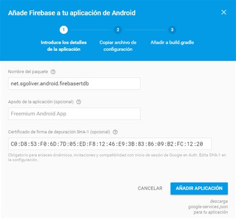 Firebase Para Android Base De Datos En Tiempo Real Sgoliver Net