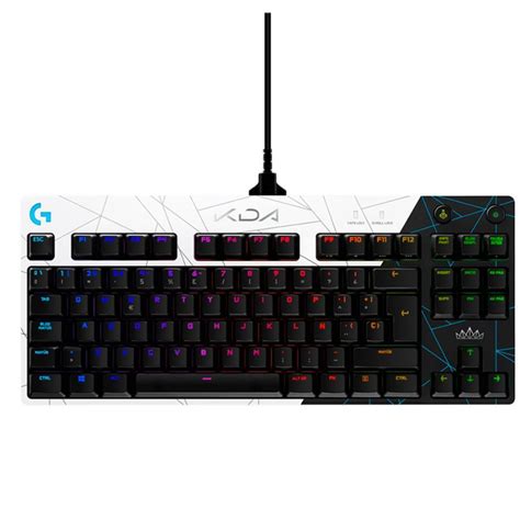 Mexx KIT GAMER LOGITECH TECLADO G PRO LOL KDA MOUSE LOGITECH G502 KDA LOL