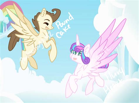Pound Cake And Flurry Heart By Powderedsugar42 On Deviantart
