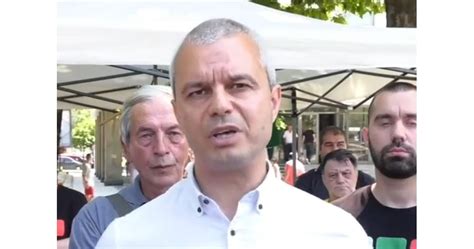 Костадин Костадинов Правителството обяви война на една българска партия