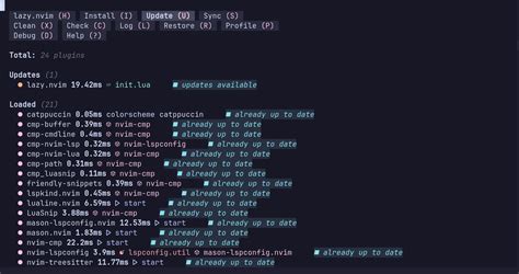 Neovim Why Wont Lazynvim Update Itself Stack Overflow