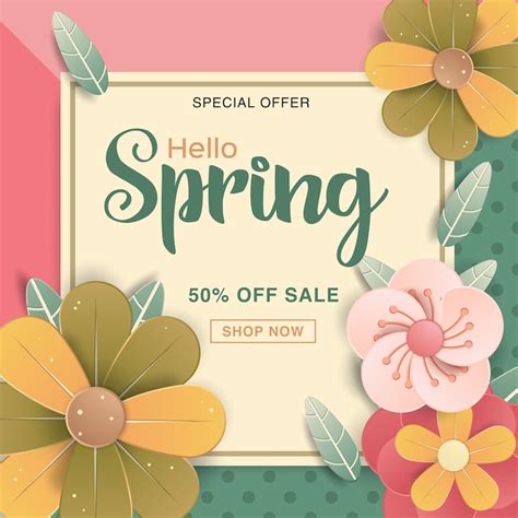 봄 템플릿 벡터 Freepik에서 무료 고품질 벡터를 다운로드하세요 Freepik