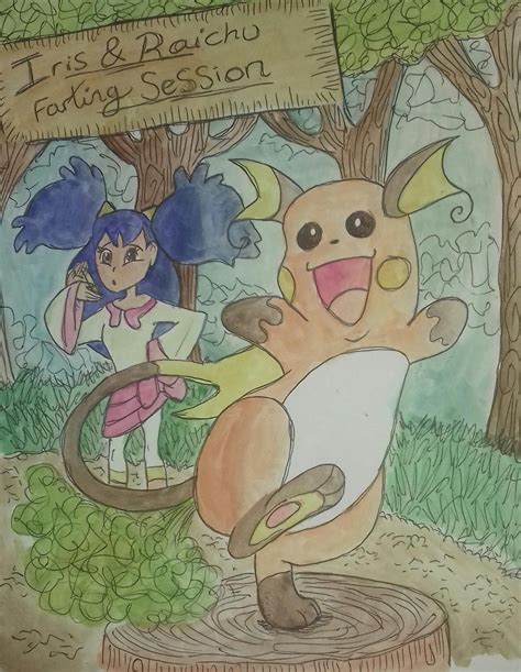Iris And Raichu Farting Session Cover By Nymeriadire On Deviantart