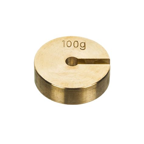 Slotted Weight Brass 20g Charleston Scientific
