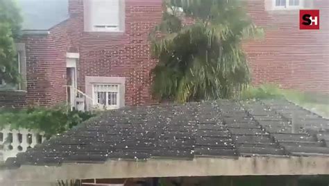 Fuerte Tormenta Con Granizo En Cabrerizos Salamancahoy