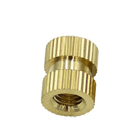 China Custom M 2 5 Precision Knurled Brass Insert Nut Manufacturers