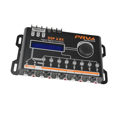 Car Audio DSP 2 8X 8 Channel Digital Audio Processor PRV Audio
