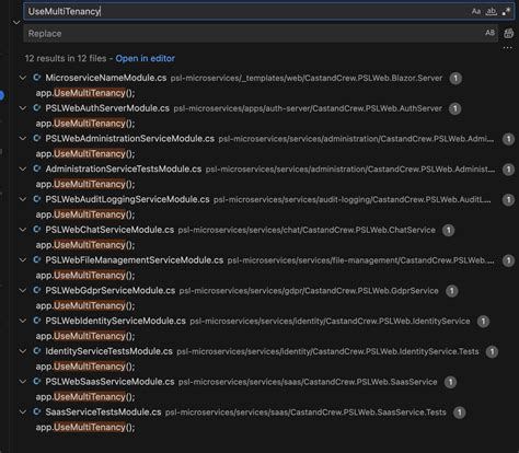TenantId Null In The Newly Added Module 7747 Support ABP IO