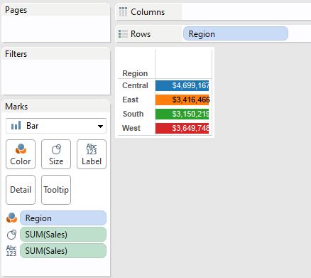 Color Legend With Totals Save Real Estate Keep Value