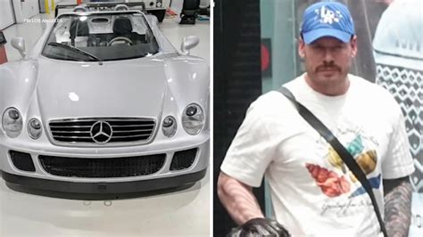 Ryan Wedding Fbi Seizes 13 Million Mercedes Clk Gtr Roadster