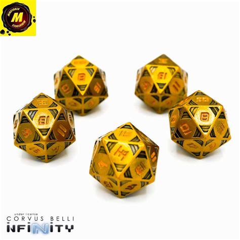 Infinity D20 Set Yu Jing W5001098 Mindtaker Miniatures