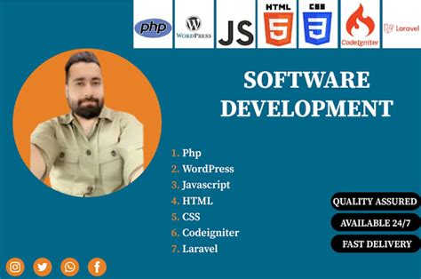 Develop And Maintain Custom Software In Php And Python By