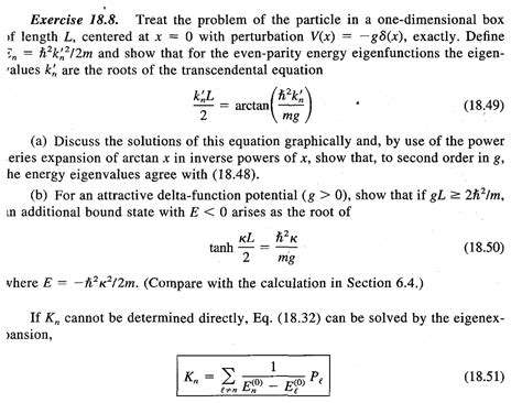solved exercise 18 8 treat the problem of the particle in a