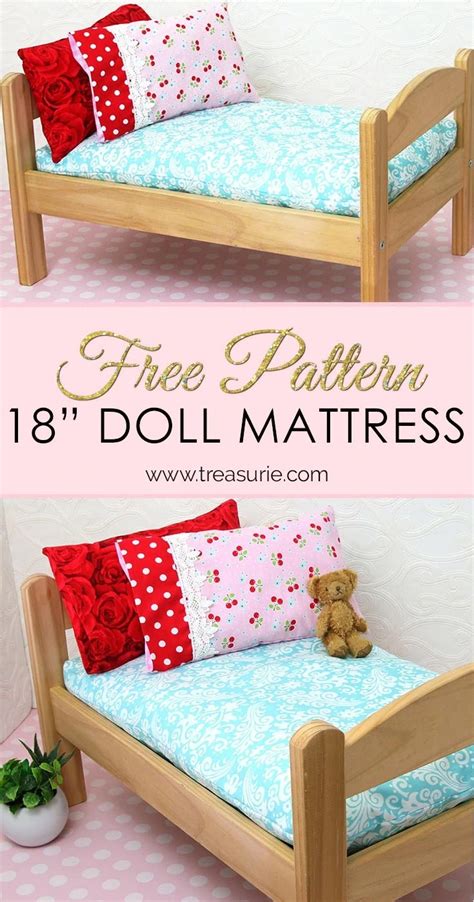 How To Make A Doll Mattress Diy Doll Mattress Pattern Treasurie