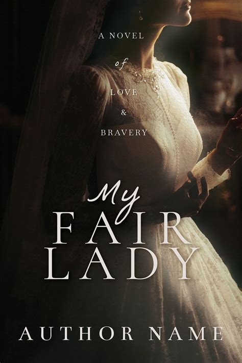 Krafigs Design Premade Book Cover My Fair Lady Romance Book Cover