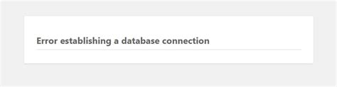 Wordpress On Digitalocean Error Establishing A Database Connection