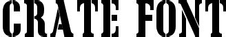 Crate Font Windows Font Free For Personal