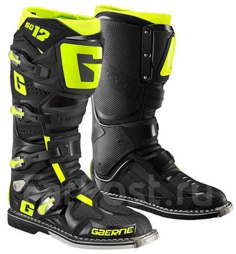 Мотоботы Gaerne SG12 Black-Yellow FLUO 42, новый, в наличии. Цена: 44 ...