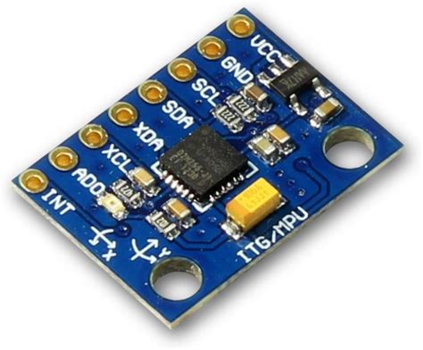Mpu 6050 3 Axis Accelerometer And Gyro Sensor Module Online Robocraze